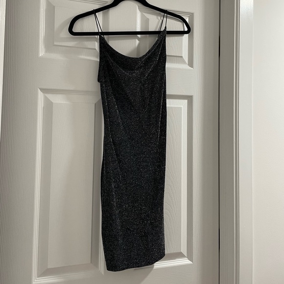 H&M | Dresses | Sparkly Little Black Dress | Poshmark